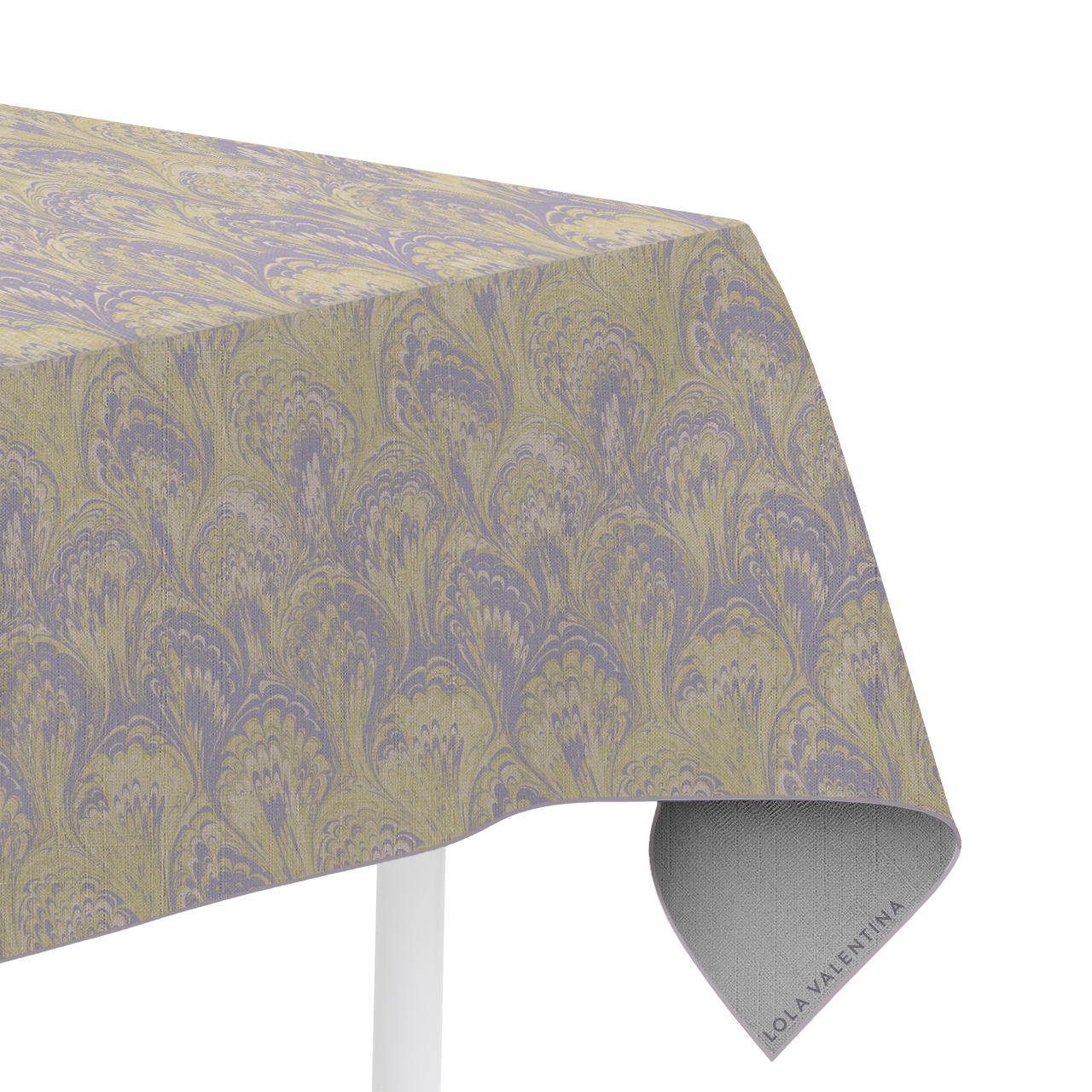 Ebru Marble - Vanilla Orchid Bloom - Event Linen & Decor Rentals